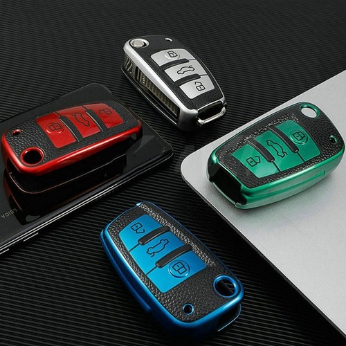 Shell Cover Holder Remote Key Case For Audi A3 A4 A6|Audi Q3 Q7|Audi B6 ...