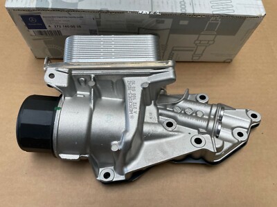 Mercedes Benz Genuine C E G ML S SLK-Class Oil Filter Housing W/Oil ...