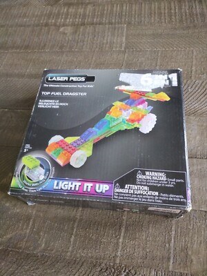 Laser Pegs 6 in 1 Light Up building block Works with any brick | eBay