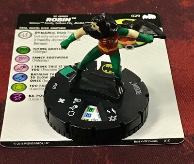 DC Heroclix Batman the Animated Series 029 Robin Uncommon | eBay