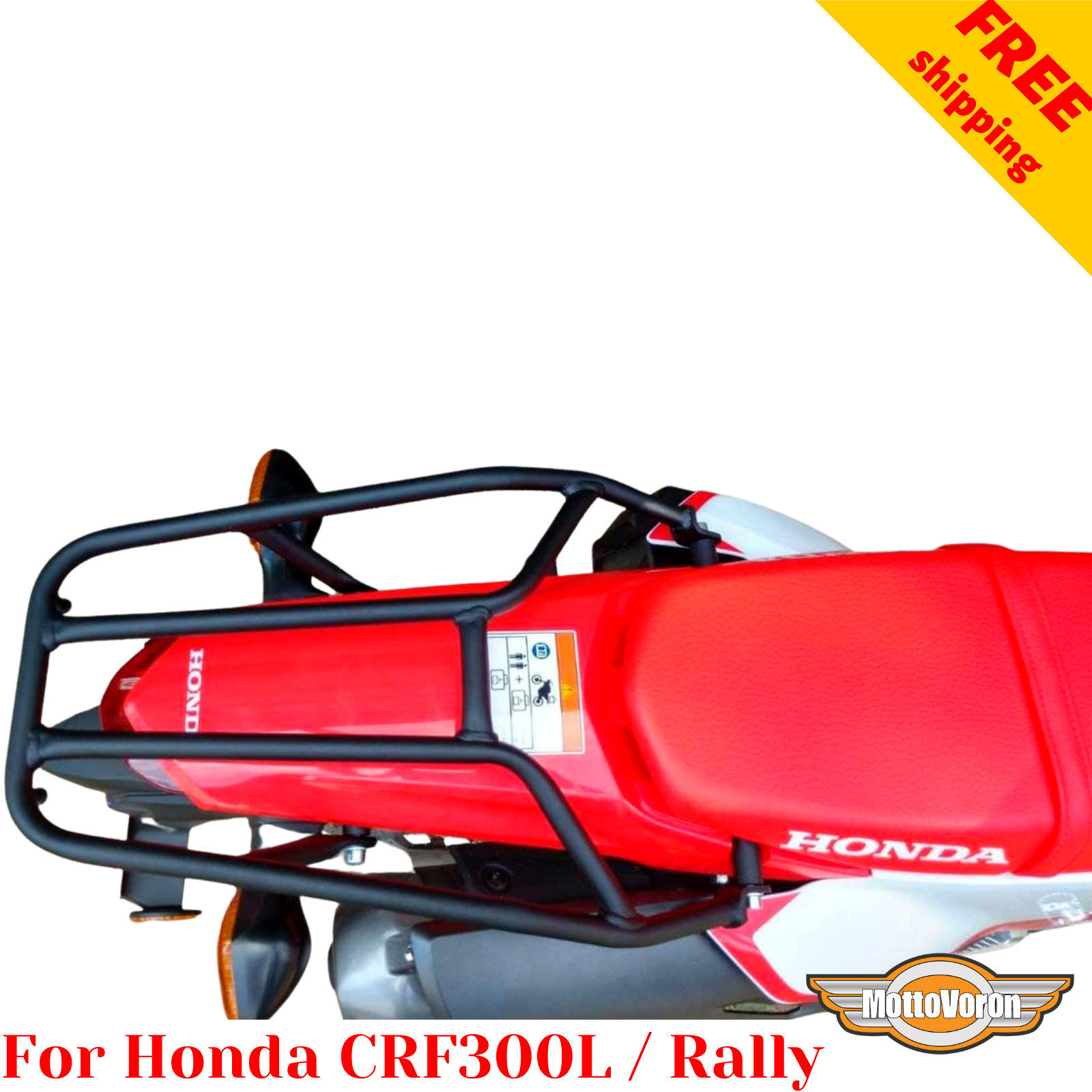 For Honda CRF300L Rear rack CRF 300 Rally Rear luggage rack CRF300L ...