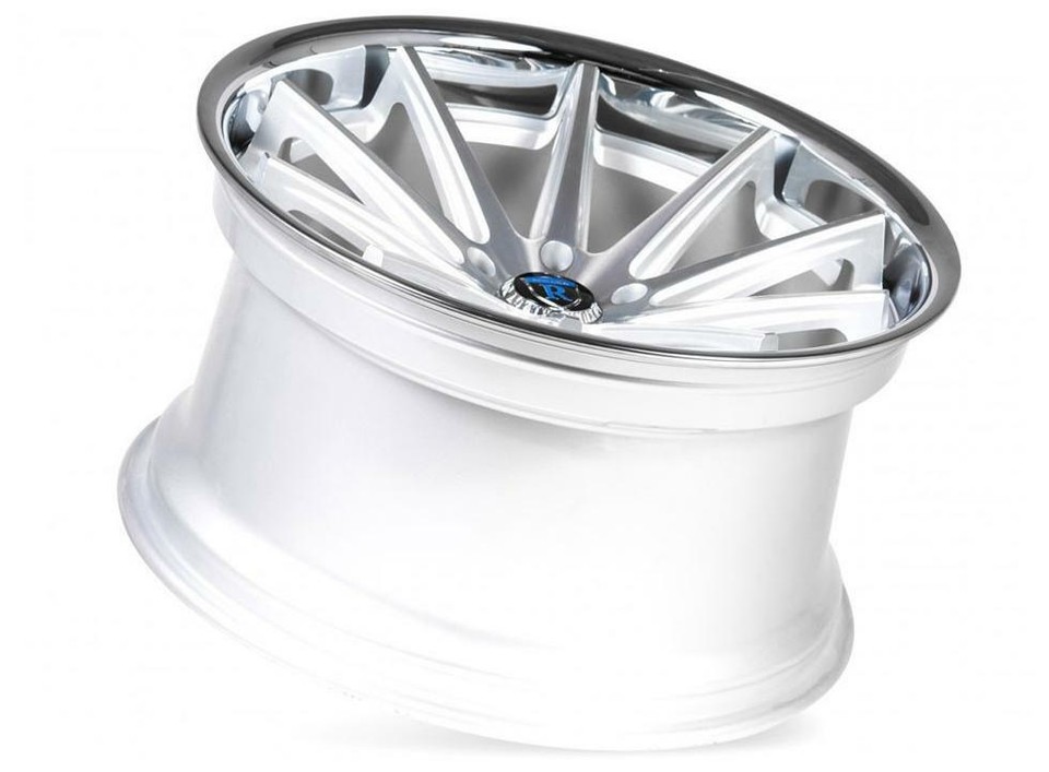 20” ROHANA RFC10 MACHINED SILVER CONCAVE RIMS FOR G35 COUPE 350Z 370Z ...