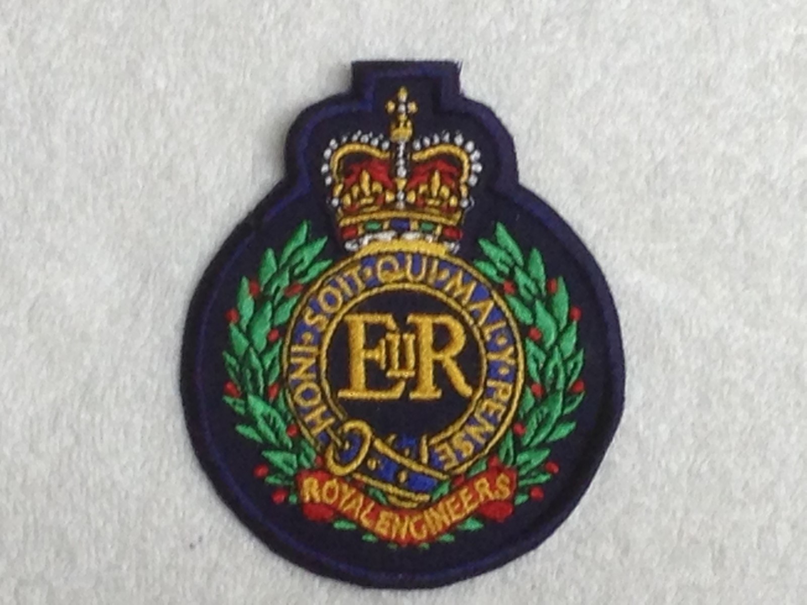 Royal Engineers - Embroidered Patches / Badges - Sew On - Kings ...