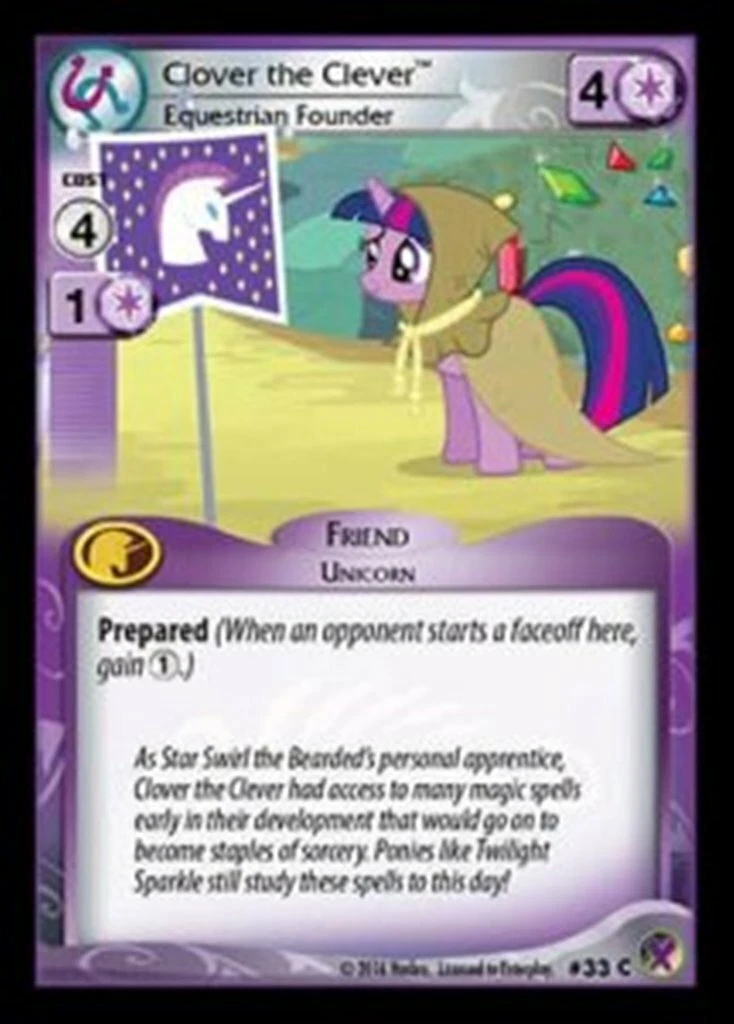 My Little Pony Clover The Clever