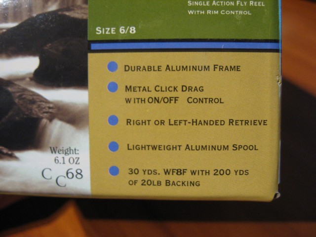 Martin Caddis Creek Cc68 - 6 to 8 WT Fly Reel for sale online | eBay