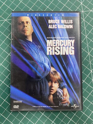 Mercury Rising DVD | eBay Australia