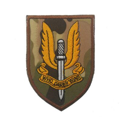 Special Air Service SAS Wings Who Dares Wins Multicam Embroidered ...