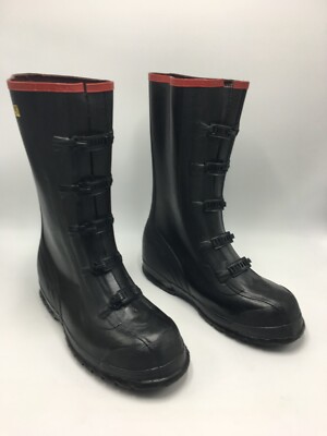 Ranger by Honeywell Rubber Men's Size 10 Black Waterproof Overboots | eBay