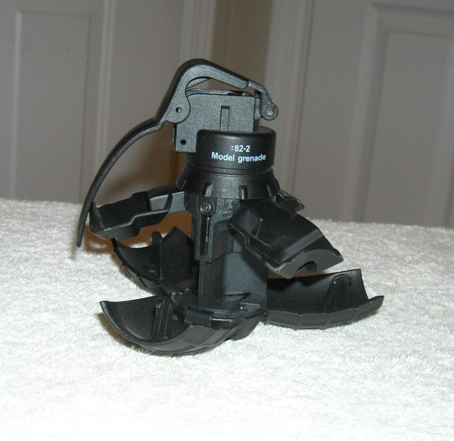 Toy-Hand Grenade CS Battle Game, NO PIN or Foam, Model Tactical Cs ...