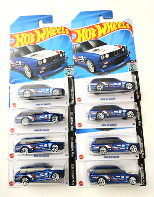 Hot Wheels BMW M3 Wagon Blue #138 138/250 - 2024 HW Modified -8pcs | eBay