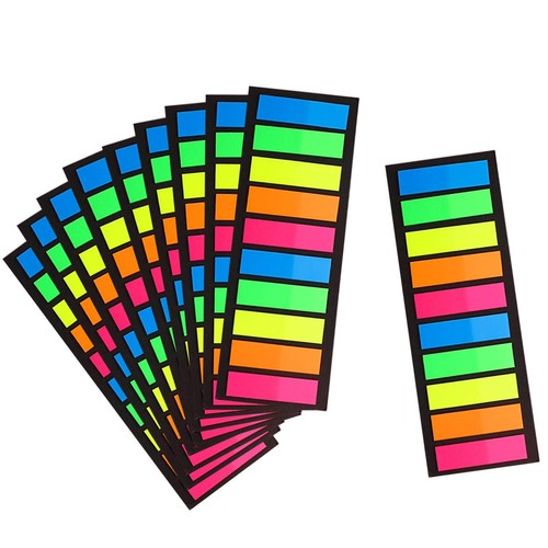 2000 Pcs Sticky Note Tabs Colored Page Markers Book Flags Index Tabs | eBay