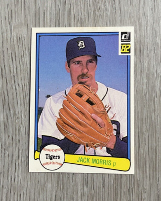 1982 MLB Donruss Baseball | Jack Morris | #107 | Detroit Tigers | eBay