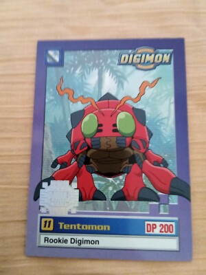 Digimon Tentomon Card