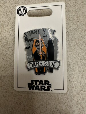 Disney Star Wars Vampire Darth Vader I Vant You For The Dark Side ...