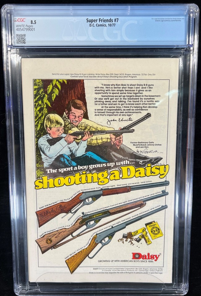 SUPER FRIENDS #7 CGC 8.5 DC Comics 1st Wonder Twins & Gleek Appearance ...