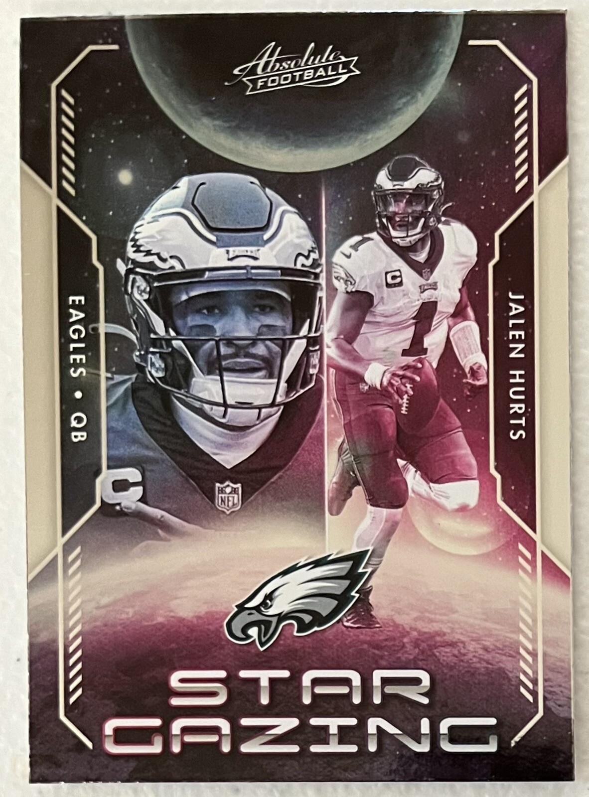 2023 Panini Absolute Star Gazing Jalen Hurts Philadelphia Eagles | eBay
