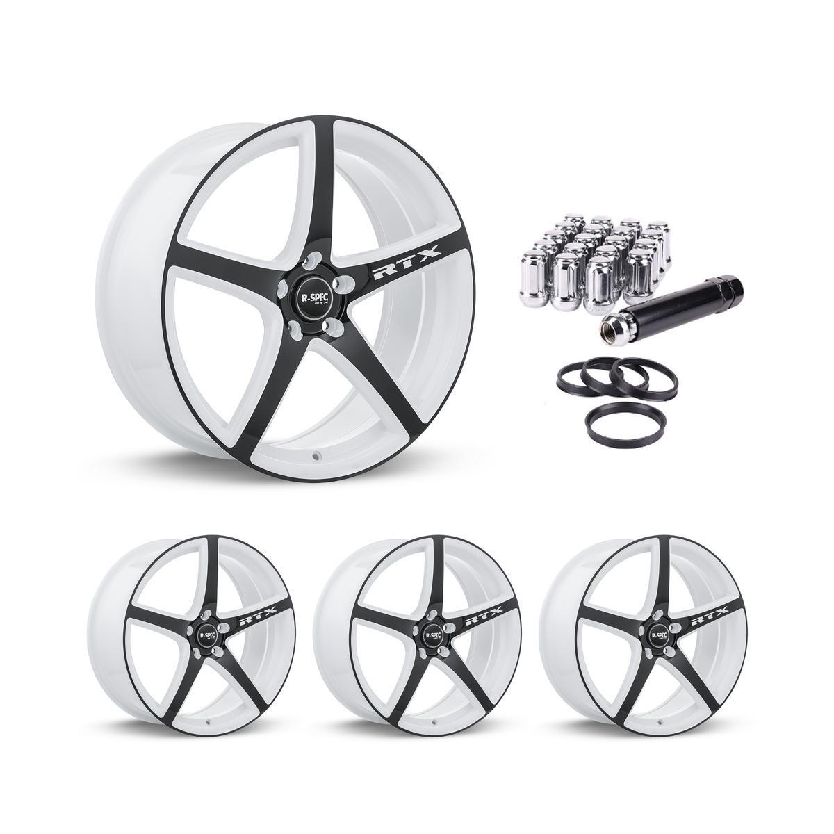 Set of 4 RTX Illusion Multicolor Alloy Wheel Rims for Acura Honda ...