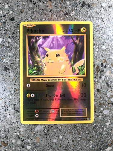 Pokemon TCG Cards Pikachu 35/108 Evolutions Reverse Holo NM-M | eBay