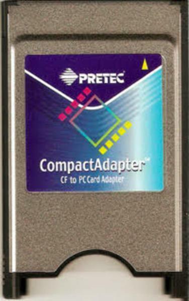 PRETEC PCMCIA CompactFlash to PC Card Adapter - Type I (80200198-1) | eBay