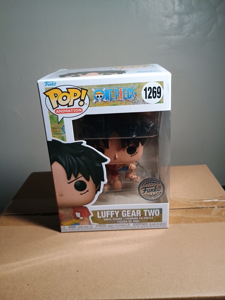 Funko Pop! One Piece: Luffy Gear Two #1269 Special Edition Vinyl Figure ...