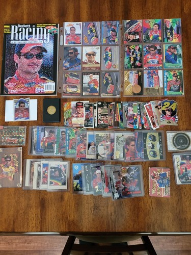 VINTAGE JEFF GORDON NASCAR Collectibles Beckett Racing Trading Cards ...