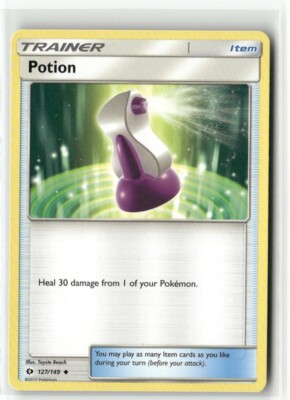Potion 127/149 Sun & Moon Pokemon TCG NM | eBay