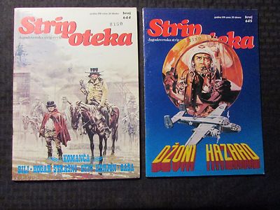 1981 STRIPOTEKA #644 645 FN 6.0 LOT of 2 Yugoslavia Comic Steve Canyon Conan | eBay