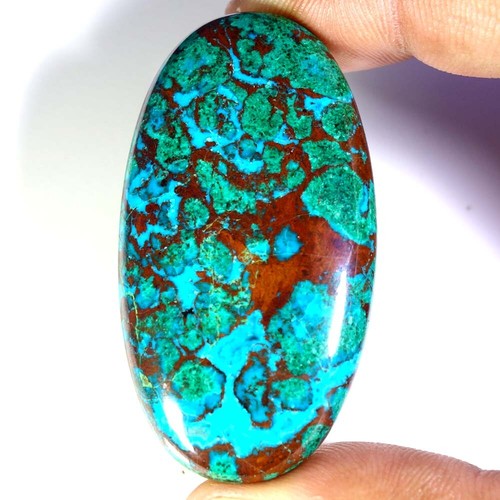 Natural Chrysocolla 133.75Cts. Loose Gemstones Oval Cabochon | eBay
