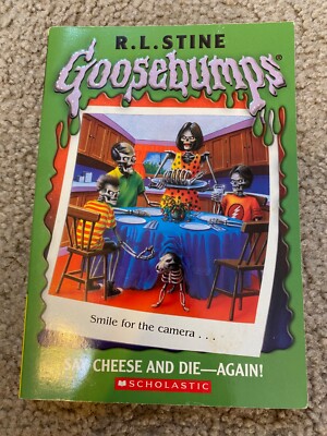 Goosebumps #44 Say Cheese And Die - Again! True 1st Print 1996 vintage ...