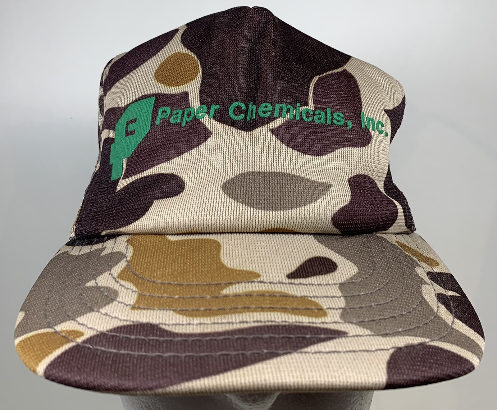 Vintage Paper Chemical Inc Hat Duck Camo Manufacturin… - Gem