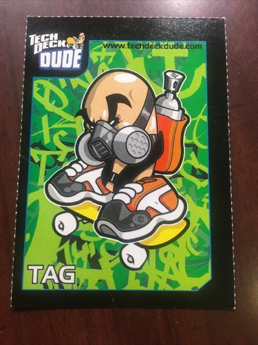 2001 SI for Kids Tech Deck Dude Tag | eBay