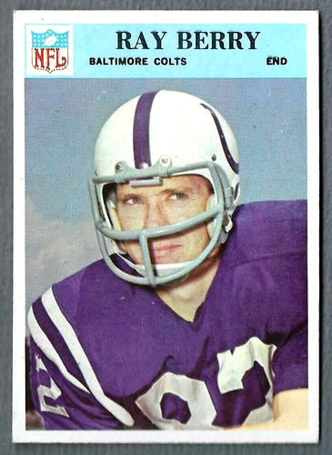 Ray Berry 1966 Philadelphia Card #15 Baltimore Colts EXMT CENTERED | eBay
