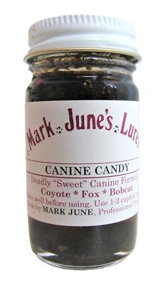 Canine Candy Predator Lure - Mark June's Lures 1 Ounce Bottle Trapping ...