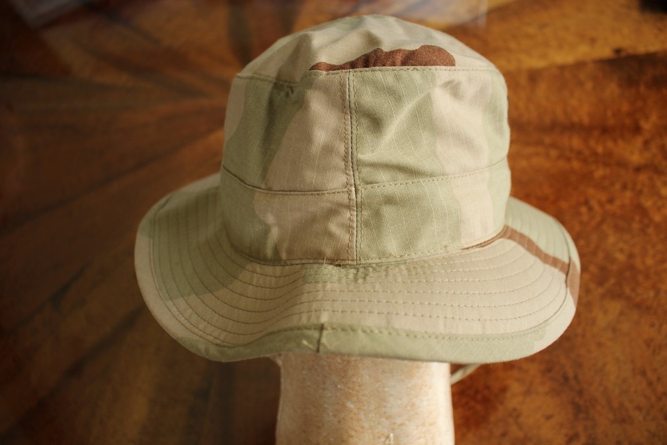 USMC MARINE CORPS DESERT BDU RIPSTOP CAMO COMBAT FLOPPY HAT BOONIE CAP ...