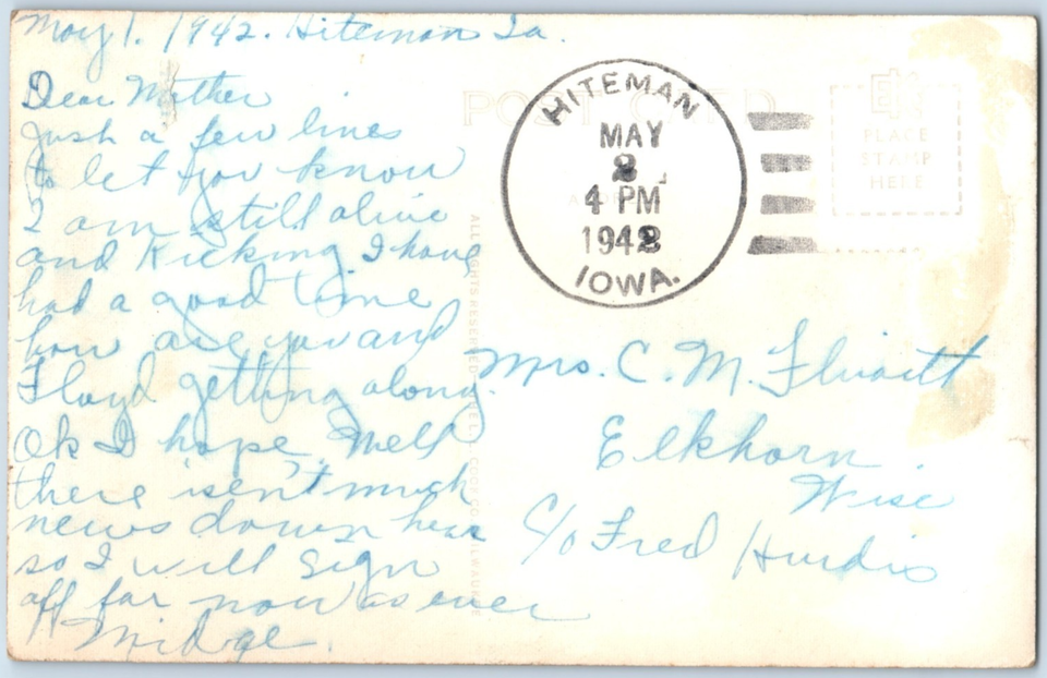 1930s-40s Vista Uo the Lake Country Club Albia Real Photo Postcard RPPC ...