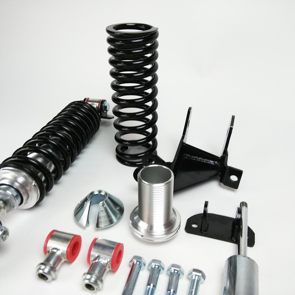 1964-72 GM Mid Year A-Body Rear Coil Over Kit Adjustable Shocks & 300lb ...