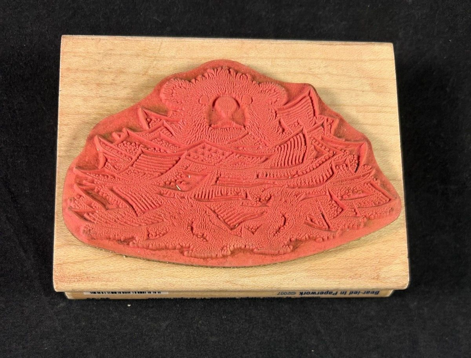 Gruffies Stampabilities Bear-ied in Paperwork Pile of Papers Rubber ...