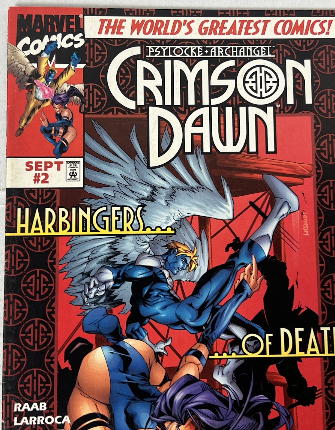 Psylocke & Archangel Crimson Dawn #2 (Marvel, 1997) | eBay