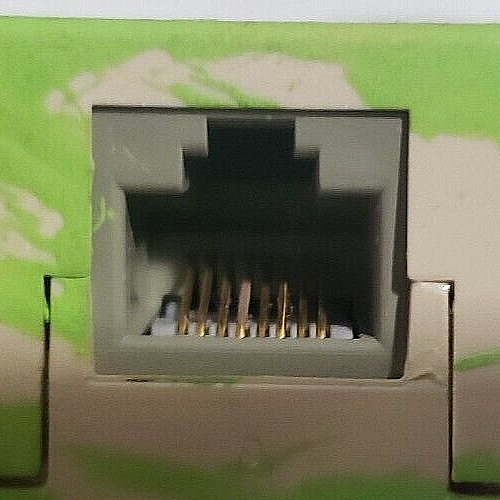 Suttle 625A28K-2-52 Ivory Simplex 8 Pin RJ48X Ethernet RJ45 Baseboard ...