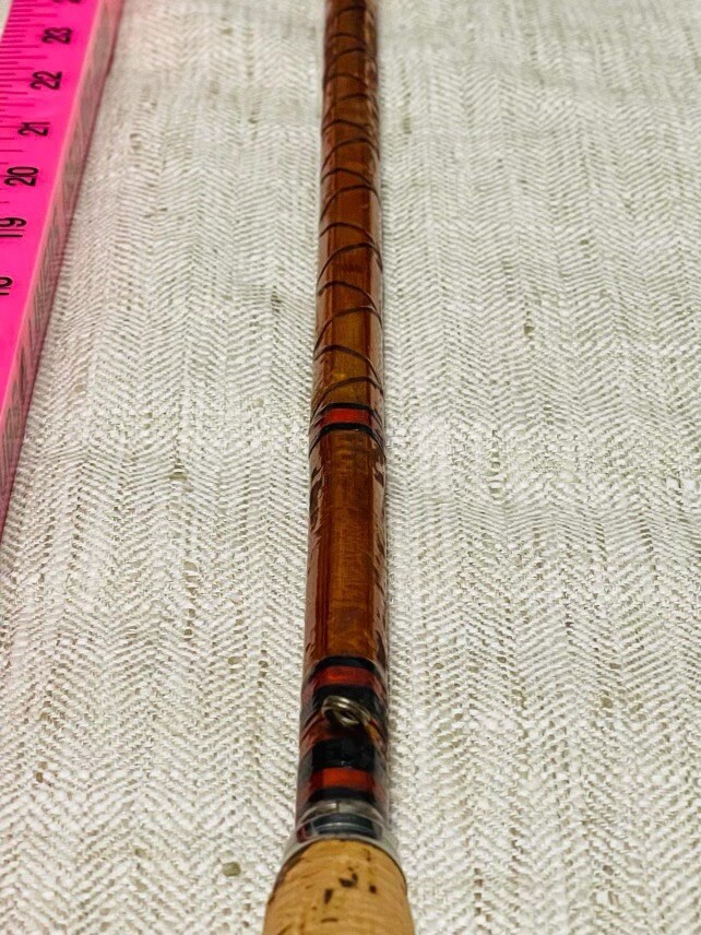 Vtg Shakespeare Jim Dandy 4pc 8.5ft Split Bamboo Fly Rod w/ Rod Sock | eBay