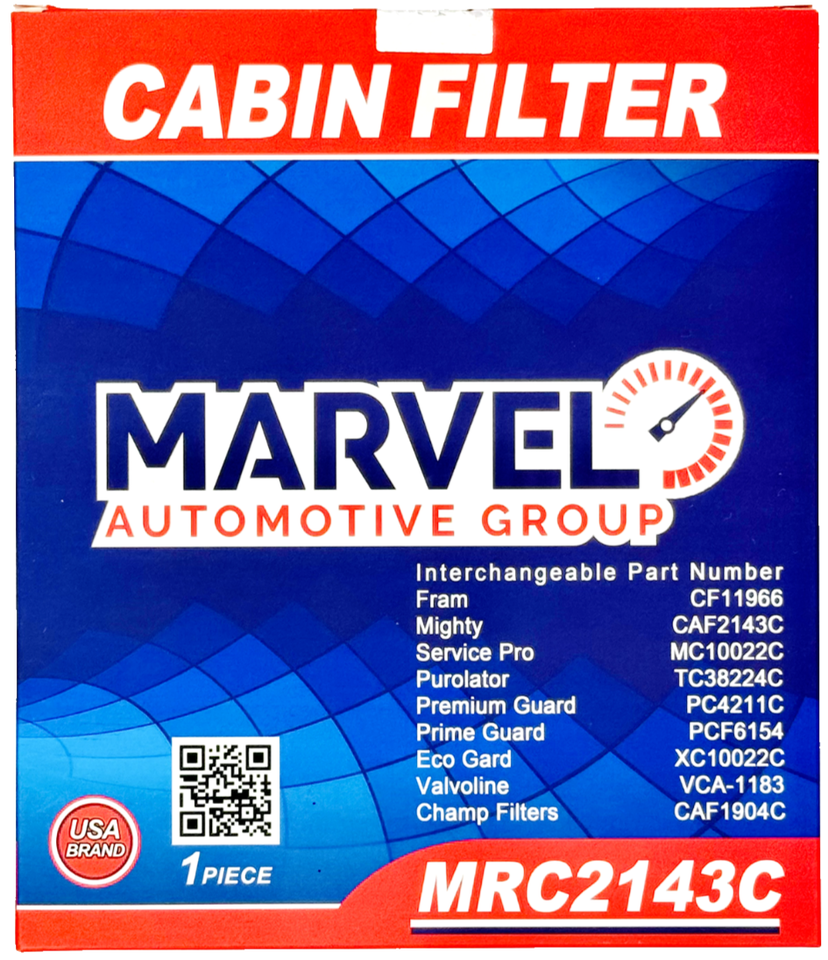 Marvel Cabin Air Filter MRC2143C (23135671) for GMC Sierra 1500 2019 ...