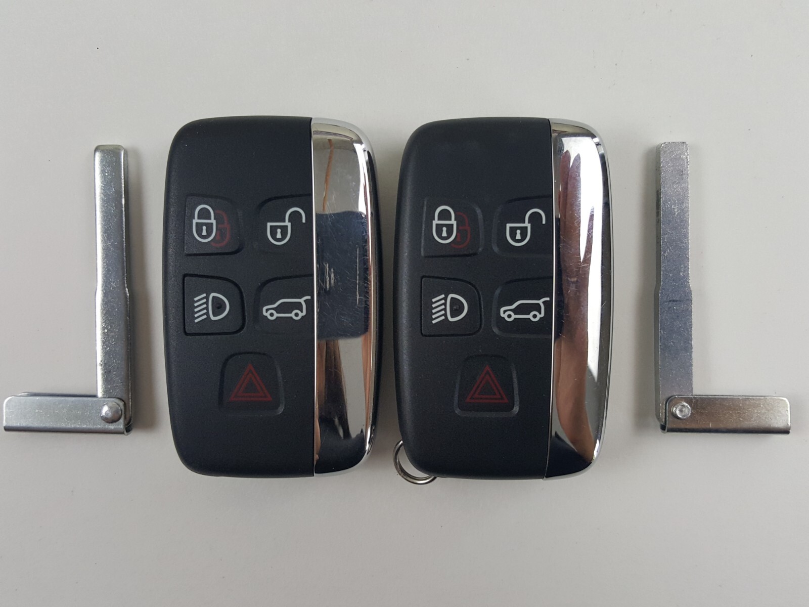ORIGINAL LOT OF 2 LAND ROVER 12-19 OEM SMART KEY LESS ENTRY REOTE FOB ...
