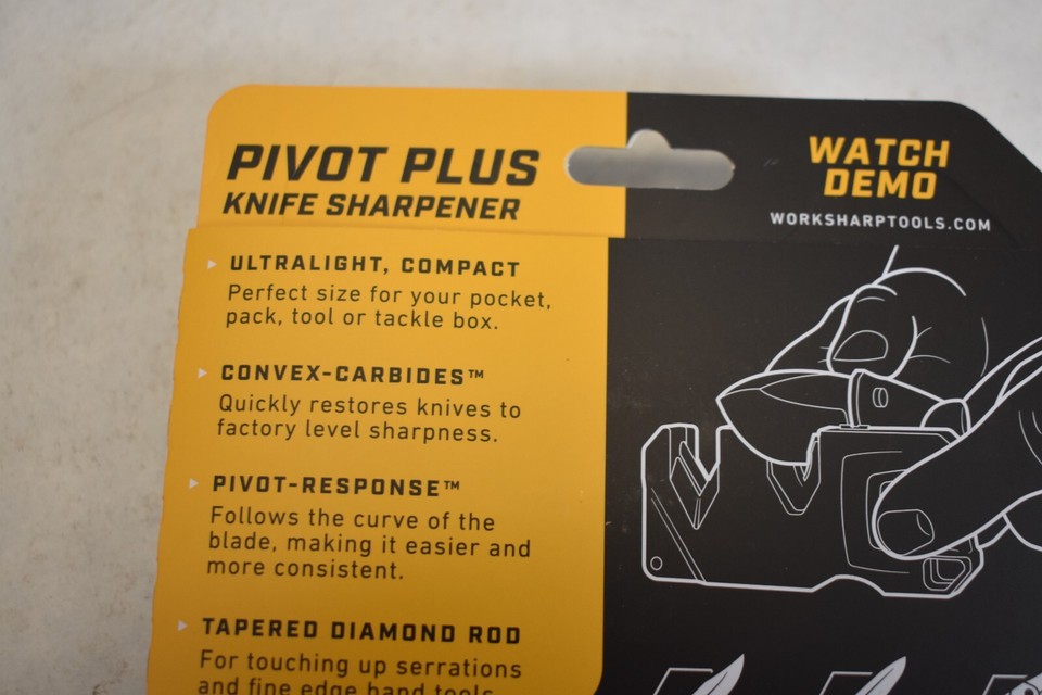 Work Sharp EDC Pivot Plus Knife Sharpener WSEDCPVP Ultralight Compact | eBay