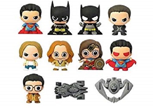 Figural DC Comics BATMAN vs SUPERMAN - 3D Keyring w/ Package - You Pick ...