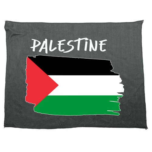 Palestine Country Flag Nationality - Tea Towel cleaning cloth Dish ...
