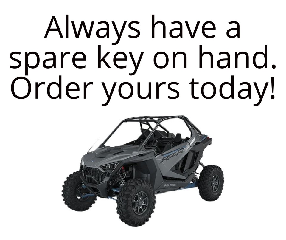 Polaris RZR Keys SXS Side-by Side Replacement Key Cut to your Code 4150 ...