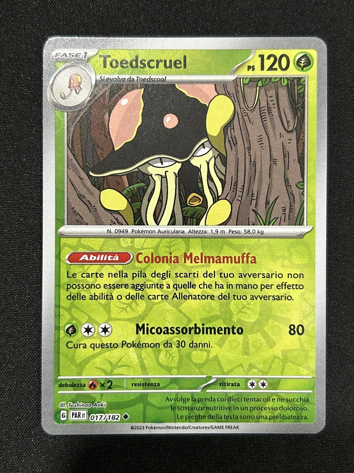 POKEMON - TEODSCRUEL - REVERSE - 017/182 - PARADOSSO TEMPORALE - ITA | eBay