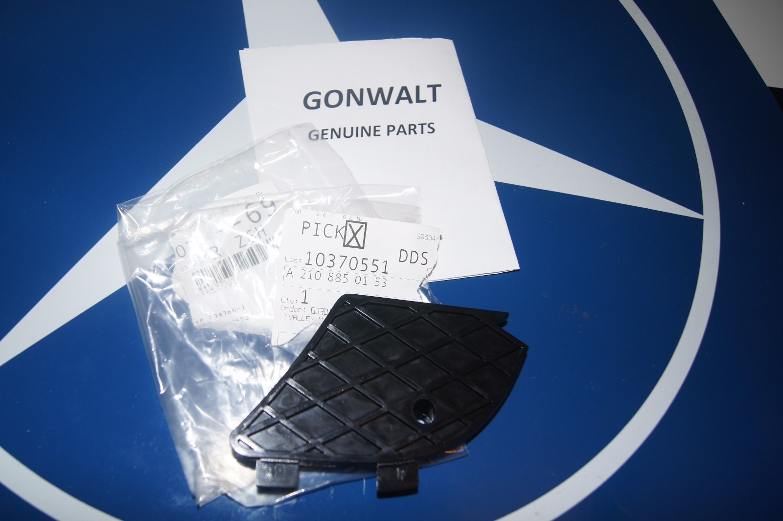 Mercedes Benz Genuine E CLASS Front Bumper Left Grill Grille Cover OE ...