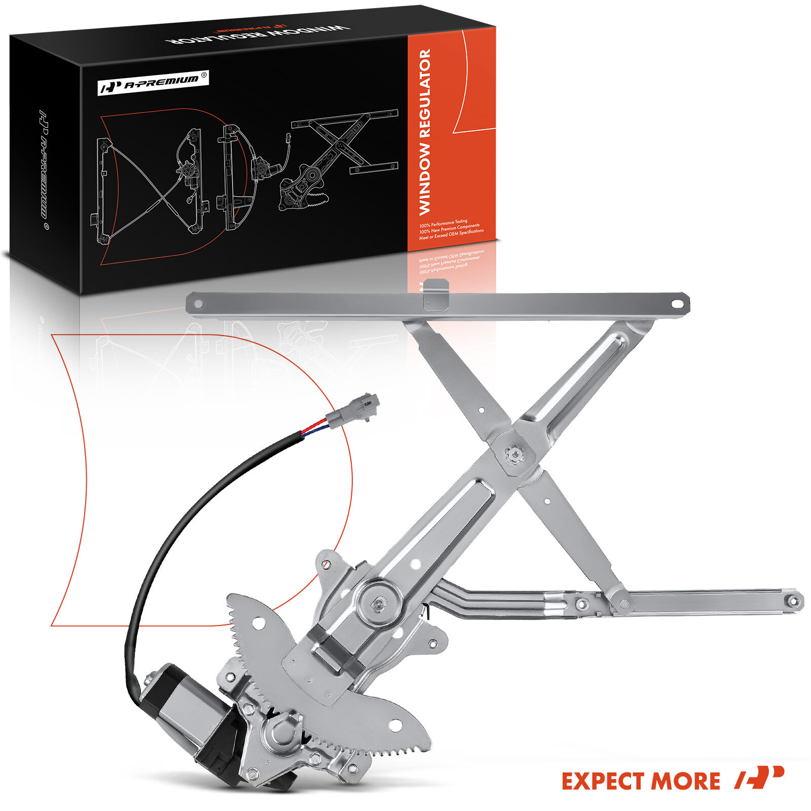 A-Premium Power Window Regulator with Motor Front Left for Toyota ...