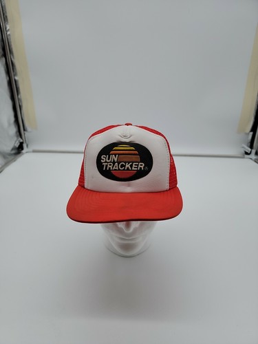 Vintage Sun Tracker Adjustable Mesh Snapback Trucker Hat | eBay